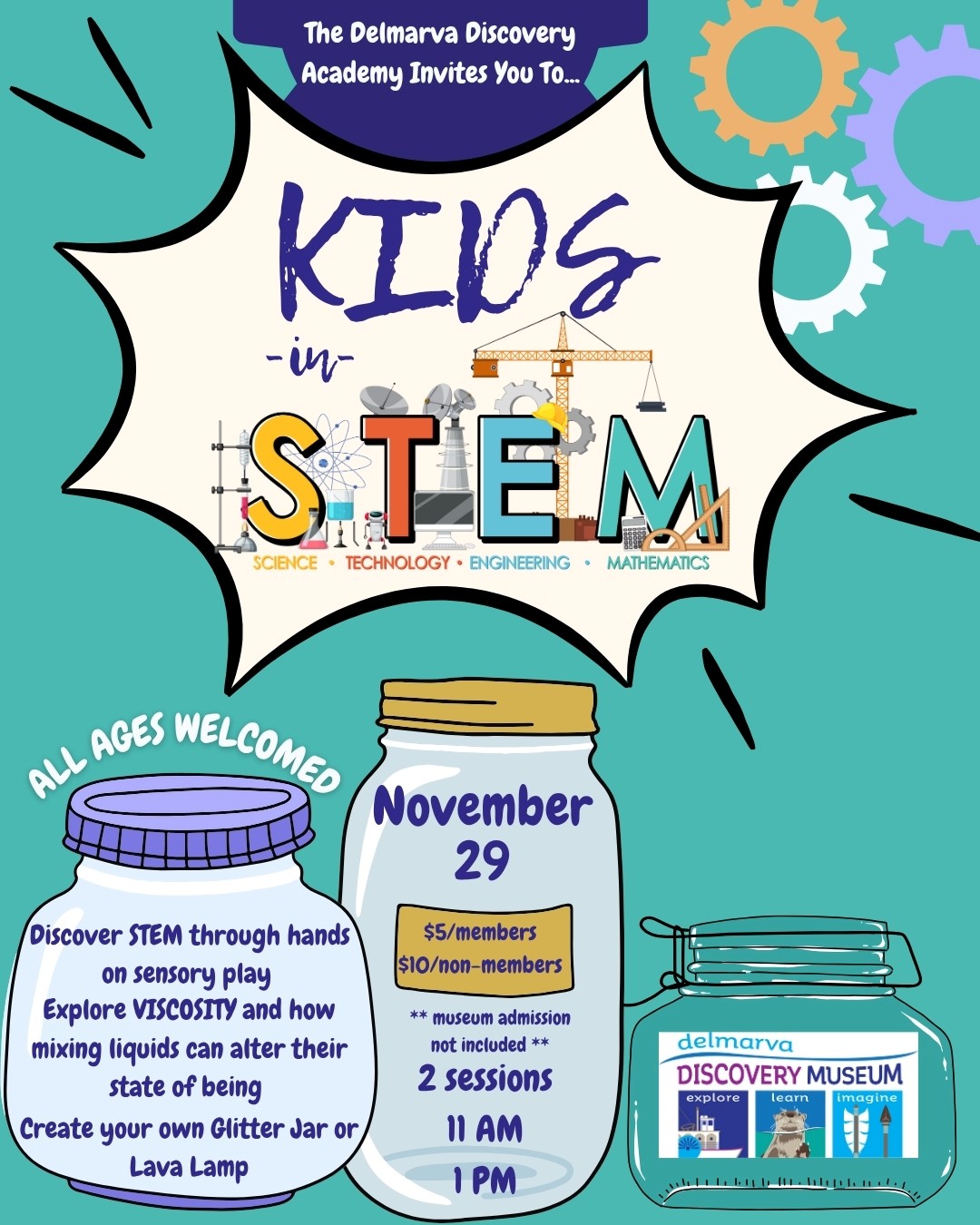 Kids in Stem at Delmarva Discovery Museum | Upcoming Event Near Your ...